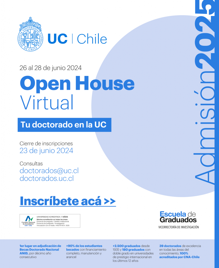 Open House Virtual 2024: explorando las opciones de estudiar un doctorado en la Universidad ...